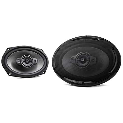 Kenwood KFC-D691 6x9 inch 4-Way 600 Watt Peak Power Performance Series Car Audio Speakers