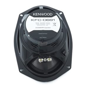 Kenwood KFC-D691 6x9 inch 4-Way 600 Watt Peak Power Performance Series Car Audio Speakers