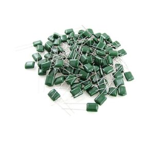 uxcell dc 100v 0.1uf mylar polyester film capacitor(bag of 100)