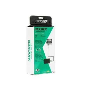 KICKER 47KMI3 Marine Series 2-Ch RCA Interconnect, 3.0m