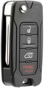 keylessoption keyless entry remote control car flip key blade fob uncut blank chip replacement