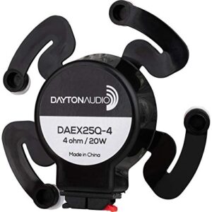 dayton audio daex25q-4 quad feet 25mm exciter 20w 4 ohm