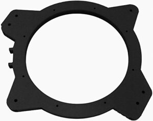 subwoofer speaker adapter spacer rings – fits 2008-2013 toyota highlander (with jbl) – for kicker 8″ subwoofer