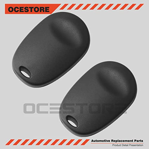 OCESTORE 2Pcs Car Key Fob Keyless Entry Remote GQ43VT20T 3-btn Compatible with Tundra Tacoma Sequoia Highlander Sienna