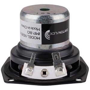 Dayton Audio ND65-8 2-1/2" Aluminum Cone Full-Range Neo Driver 8 Ohm