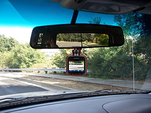 Accessory Basics Car Rearview Mirror Mount Kit for Garmin Dash Cam 10 20 25 45 55 65W 46 56 66W Driving Recorder DASHCAM