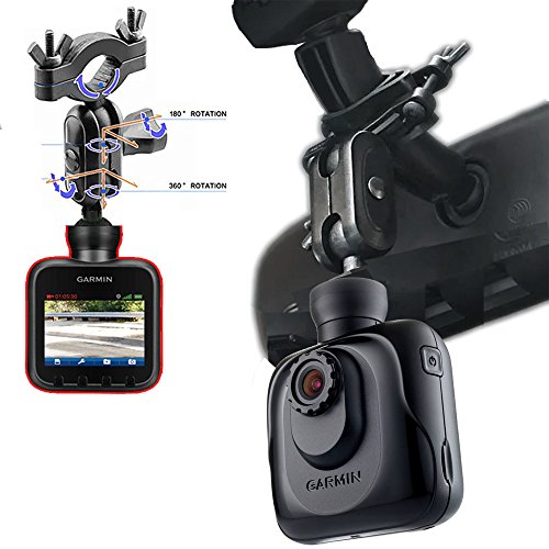 Accessory Basics Car Rearview Mirror Mount Kit for Garmin Dash Cam 10 20 25 45 55 65W 46 56 66W Driving Recorder DASHCAM