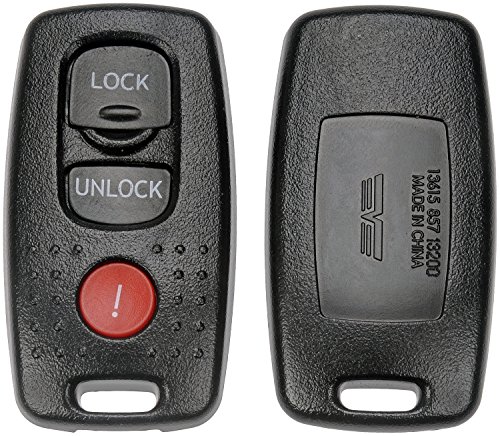 Dorman 13615 Keyless Entry Transmitter Cover Compatible with Select Mazda Models, Black