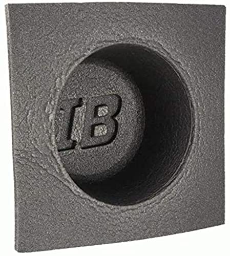 InstallBay - Acoustic Speaker Baffles 6 Inch Shallow Round Lg Frame -Pair (IBBAF62)