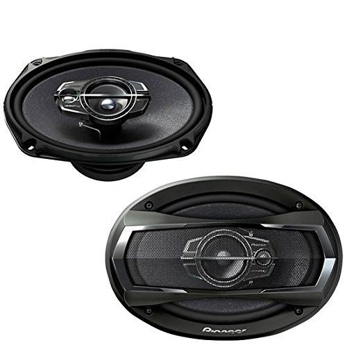 PIONEER TS-A6976S A Series 6" X 9" 550 Watts Max 3-Way Car Speakers Pair with Carbon and Mica Reinforced Injection Molded Polypropylene (IMPP) Cone Construction