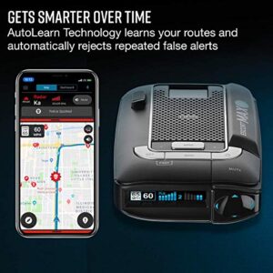 ESCORT Max 360 Laser Radar Detector - GPS, Directional Alerts, Dual Antenna Front and Rear, Bluetooth Connectivity, Voice Alerts, OLED Display, Escort Live