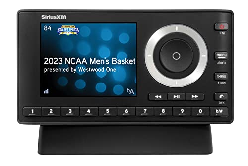 SiriusXM Onyx Plus Satellite Radio w/ Home Kit, Enjoy SiriusXM on your Home Stereo or Powered Speakers for as Low as $5/month + $60 Service Card with Activation