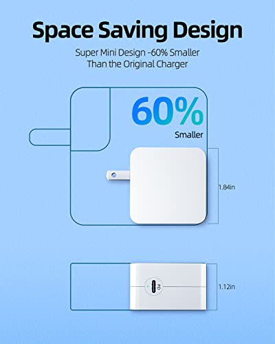 Charger for Samsung Galaxy Book Charger - (Compatible with Pro 360) (60% Smaller Than Original Size)