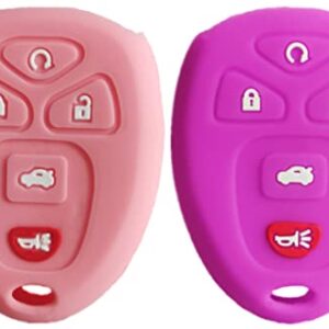 Smart Key Fob Covers Case Protector Keyless Remote Holder for Buick Gmc Chevrolet Cadillac Special