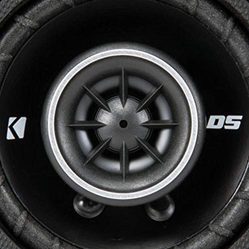 KICKER DSC350 3.5-Inch (89mm) Coaxial Speakers, 4-Ohm (Pair)