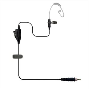 monicona air tube earpiece surveillance kit earphone headset ptt mic for motorola clp1010e clp1040e clpe446 clp446e radio