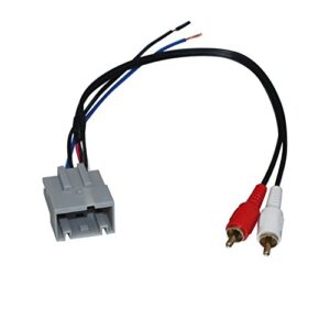 yongjiangxia wiring harness for metra 70-5520av ford/land rover 2003-10 dvd retention