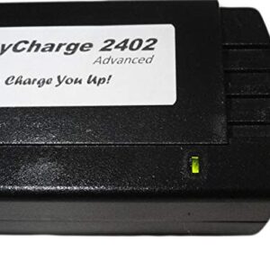 SkyCharge 2402 Advanced Charger for Bruno Stair Lift Stairlift SRE-1540, SRE-1550, SRE-2000, SRE-2010 Elite, CRE-2110 Curved, CRE-2100, SRE-2750 Models; Replaces OEM-2402, BCR-24018