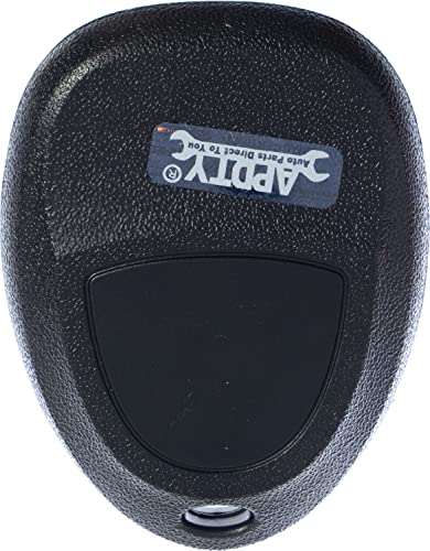 APDTY 24827 Keyless Entry Remote Key Fob Transmitter Complete 3-Button Assembly (Replaces 15913420, 20869056, 20952475)