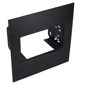 metra electronics – universal iso double din mount and plate (95-9999) metra radio install kits