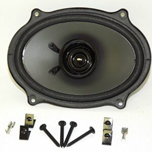 1 Factory Radio 5x7 Car Truck Replacement Speaker for Chrysler Dodge & More - 5" by 7" Oval