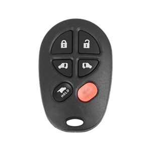 x autohaux keyless remote flip key fob 315mhz gq43vt20t for toyota sienna 2004-2008