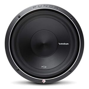 rockford fosgate p2d4-12 punch p2 dvc 4 ohm 12-inch 400 watts rms 800 watts peak subwoofer