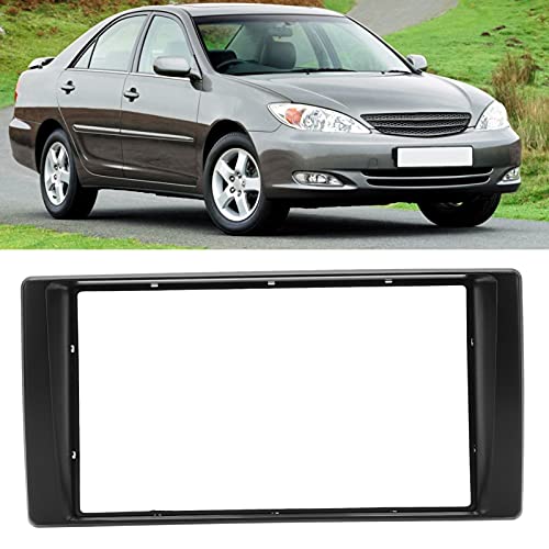 Fydun Double DIN Installation Dash Kit Car Radio Fascia Frame Dashboard Trim 2DIN Replacement for Camry (American Version) 2002‑2006