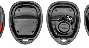 Dorman 13636 Keyless Entry Transmitter Cover Compatible with Select Models, Black