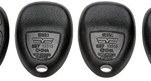 Dorman 13636 Keyless Entry Transmitter Cover Compatible with Select Models, Black