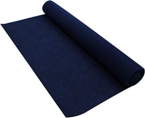 absolute usa cc10bl 10-feet long by 4 feet wide, 40 square feet blue carpet for speaker sub box carpet home, auto, rv, boat, marine, truck, car trunk liner