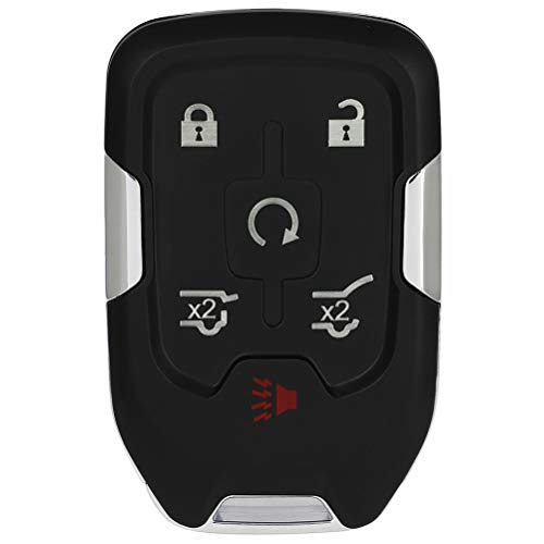 OCPTY 1 PCS Flip Key Entry Remote Control uncut Key Fob(Shell Case) Replacement for Suburban for Tahoe for GMC Yukon XL HYQ1AA 1551A-1AA 13508280 13580804 22984995 HYQ1AA 13580802