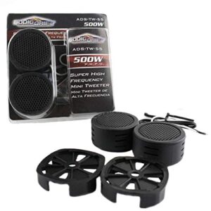 audio drift 500 watts super high frequency mini tweeters surface mount