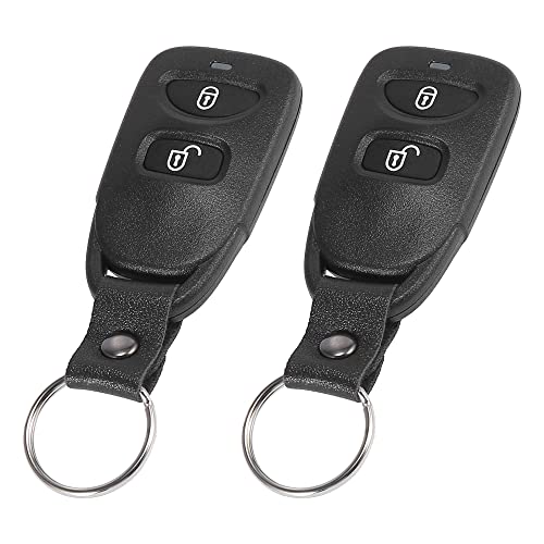 X AUTOHAUX 2pcs 433MHz TQ8RKE-4F14 Replacement Keyless Entry Remote Car Key Fob for Hyundai Accent 2014 2015 2016 2017 95430-1R300 954301R300