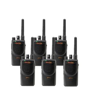 bpr40 mag one by motorola 6 pack uhf 4 watt 8 channel two way radios