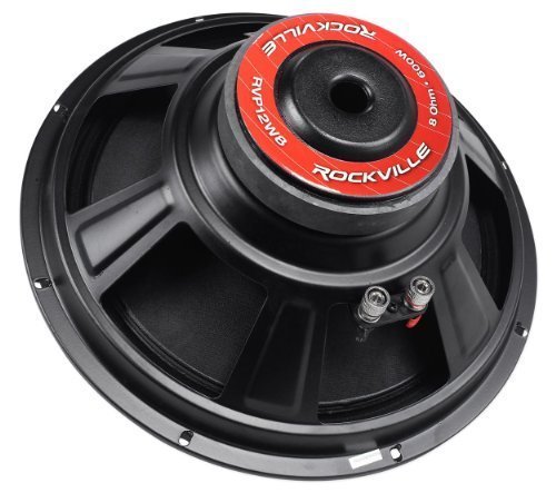 Rockville RVP12W8 1200w 12" Pro Subwoofers 8 Ohm Raw Sub Woofers 40 Oz Magnets