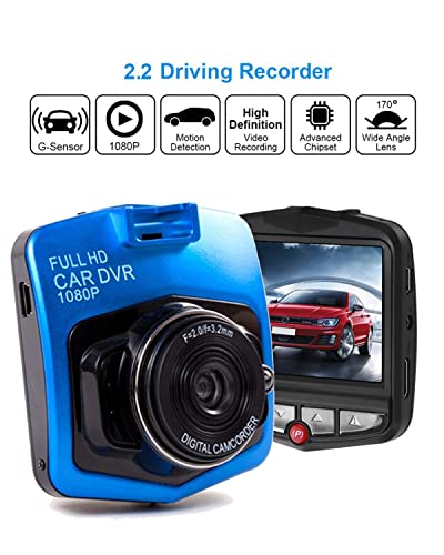 SZAIENXIL 2.2Inch Screen Dash Cam for Cars, 1080P Car DVR Dash Cam, Car Camera Recorder Dashboard Camera with 170° Wide Angle, Night Vision, Loop Recording, Parking Monitor