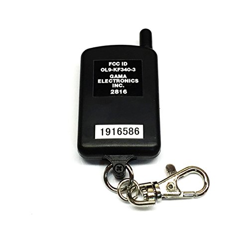 GAMA Electronics 2 Button R.F. Keyfob Transmitter