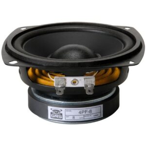 grs 4pf-8 4″ paper cone foam surround woofer