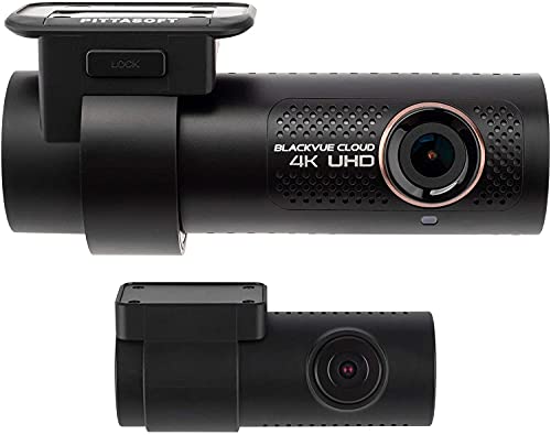 BlackVue DR900X-2CH Plus with 32GB microSD Card | 4K UHD Cloud Dashcam | Built-in Wi-Fi, GPS, Parking Mode Voltage Monitor | LTE and Mobile Hotspot via Optional LTE Module