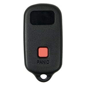 Keyless2Go Replacement for New Shell Case for 4 Button Remote Key Fob FCC HYQ1512Y HYQ12BBX HYQ12BAN - Shell ONLY