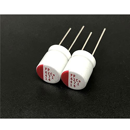 10pcs 470uF 16V FP 10x12.5mm Low ESR Top Grade 16V470uF VGA/Motherboard Solid Capacitor