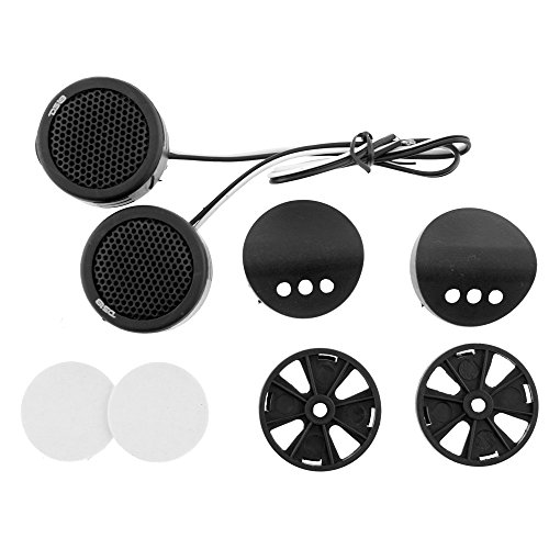 DS18 TWPZ Piezo Super Tweeters 80 Watts Max Power 101dB - High-Fidelity Micro Dome Tweeters for Crystal-Clear Sound - Pair