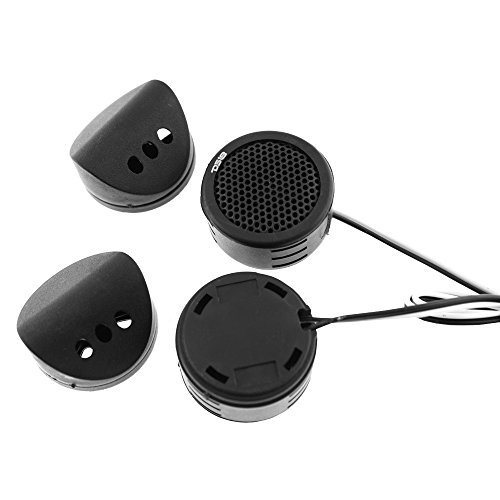 DS18 TWPZ Piezo Super Tweeters 80 Watts Max Power 101dB - High-Fidelity Micro Dome Tweeters for Crystal-Clear Sound - Pair