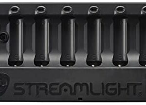 Streamlight 20221 SL-B26 Protected Li-Ion USB Rechargeable 8-Unit Bank Charger, Black