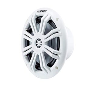 KICKER 45KM604WL KM 6.5" 4Ω Blue LED Coaxial - Pair