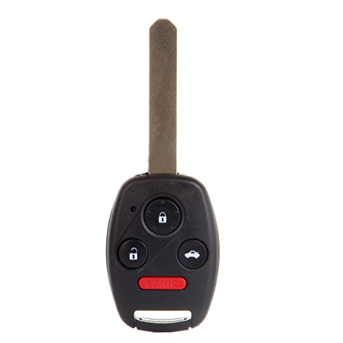 cciyu Replacement Remote Head Ignition Key Keyless Entry Combo 1 X 4 Buttons Replacement for Honda for Accord/for CR-V/for Element OUCG8D-380H-A