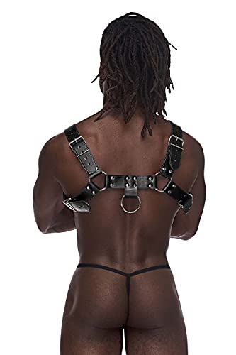 Male Power 590-266 Leather Aries Harness Black