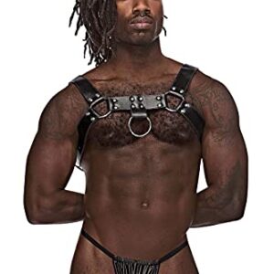 Male Power 590-266 Leather Aries Harness Black