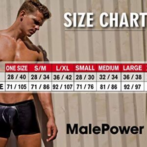 Male Power 590-266 Leather Aries Harness Black